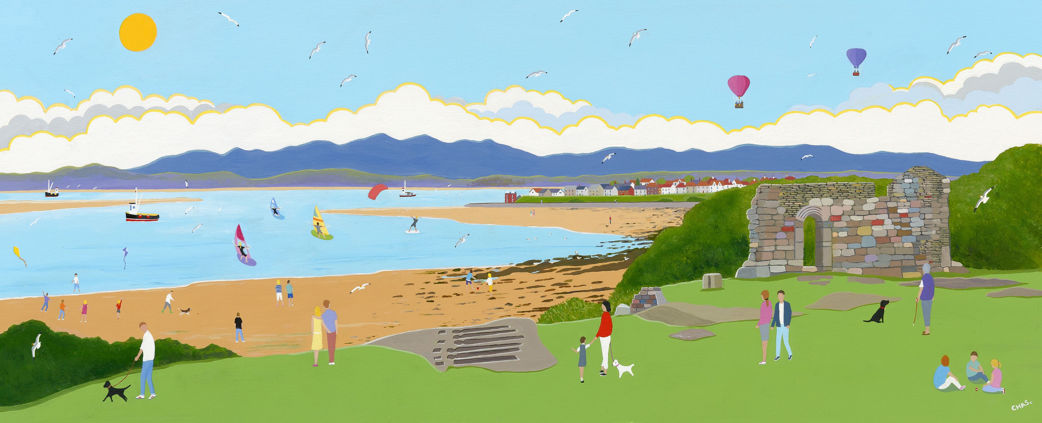 Chas Jacobs : Limited Edition Artwork Collection by the Lancaster artist