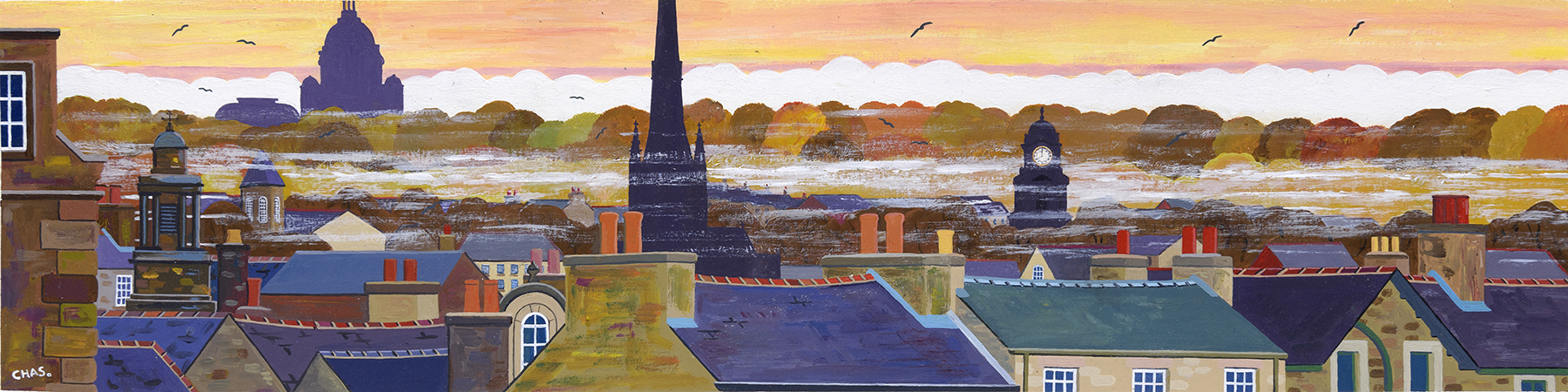 Chas Jacobs : Limited Edition Artwork Collection by the Lancaster artist